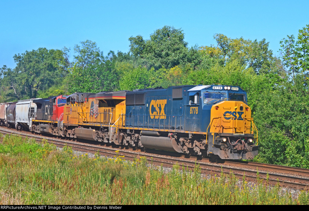CSX 8778, CP's River Sub.